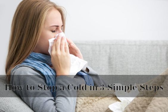 How to Stop a Cold in 3 Simple Steps - wikiJunkie