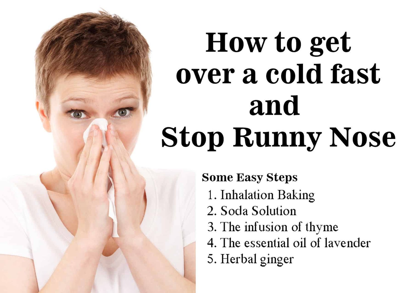 Home Remedies for a Runny Nose | Get Rid of Runny Nose - wikiJunkie